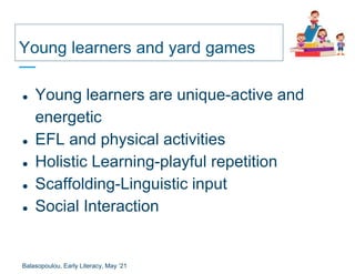 English Games in the Yard | PPTX