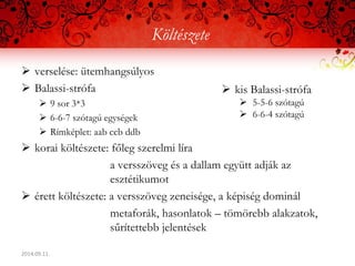 Balassi élete, pályaképe | PPTX