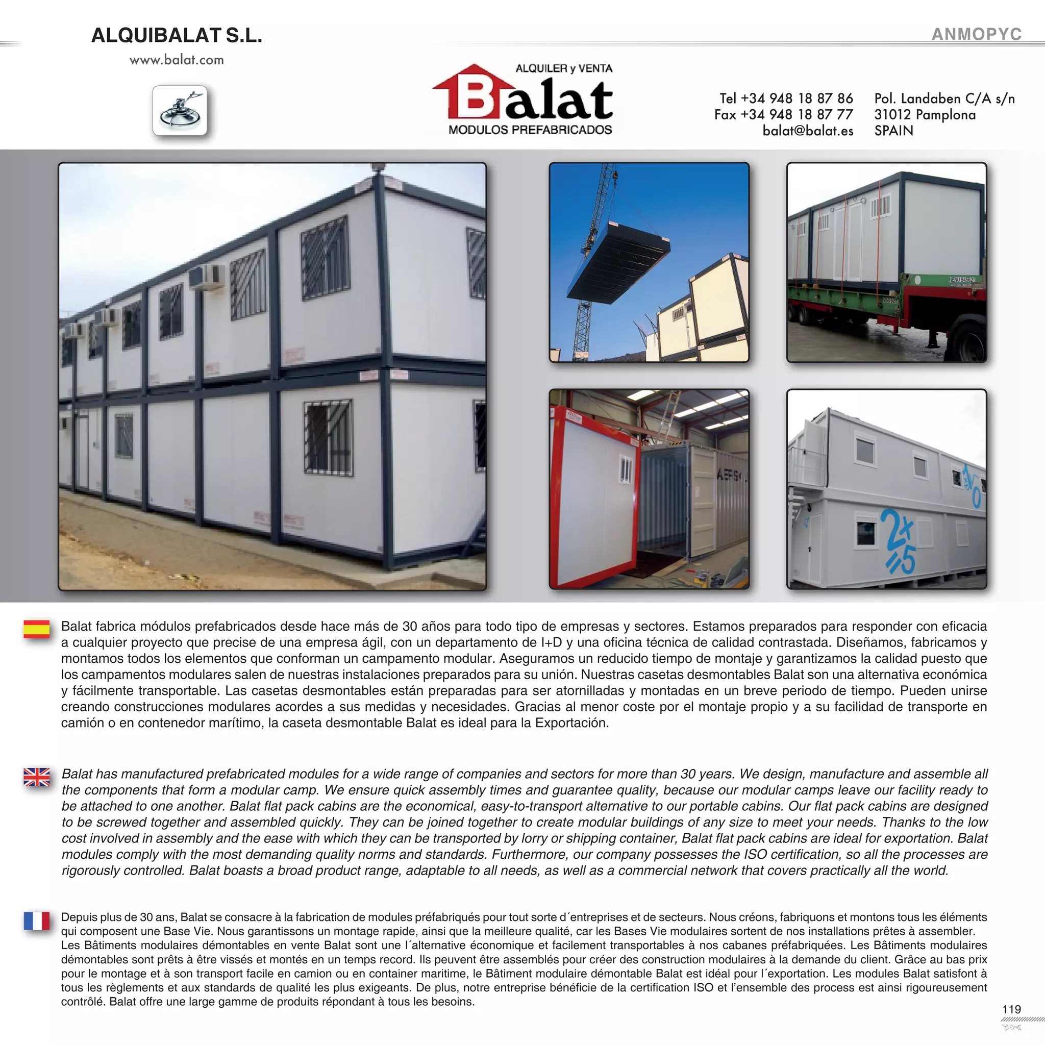 Balat Modulos Prefabricados Introduccion | PDF