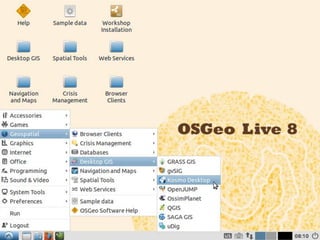 A. Balčiūnas. OSGEO-LIVE - paprasta pradžia taikant atviro kodo GIS. GIS - paprasta ir atvira ...