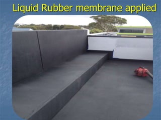 Balcony, rooftop terrace waterproofing & instant grass | PPTX