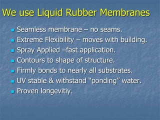 Balcony, rooftop terrace waterproofing & instant grass | PPTX