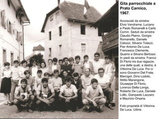 Baldasseria 1955 1972 in foto. La parrocchia di S. Pio X, Udine | PPT