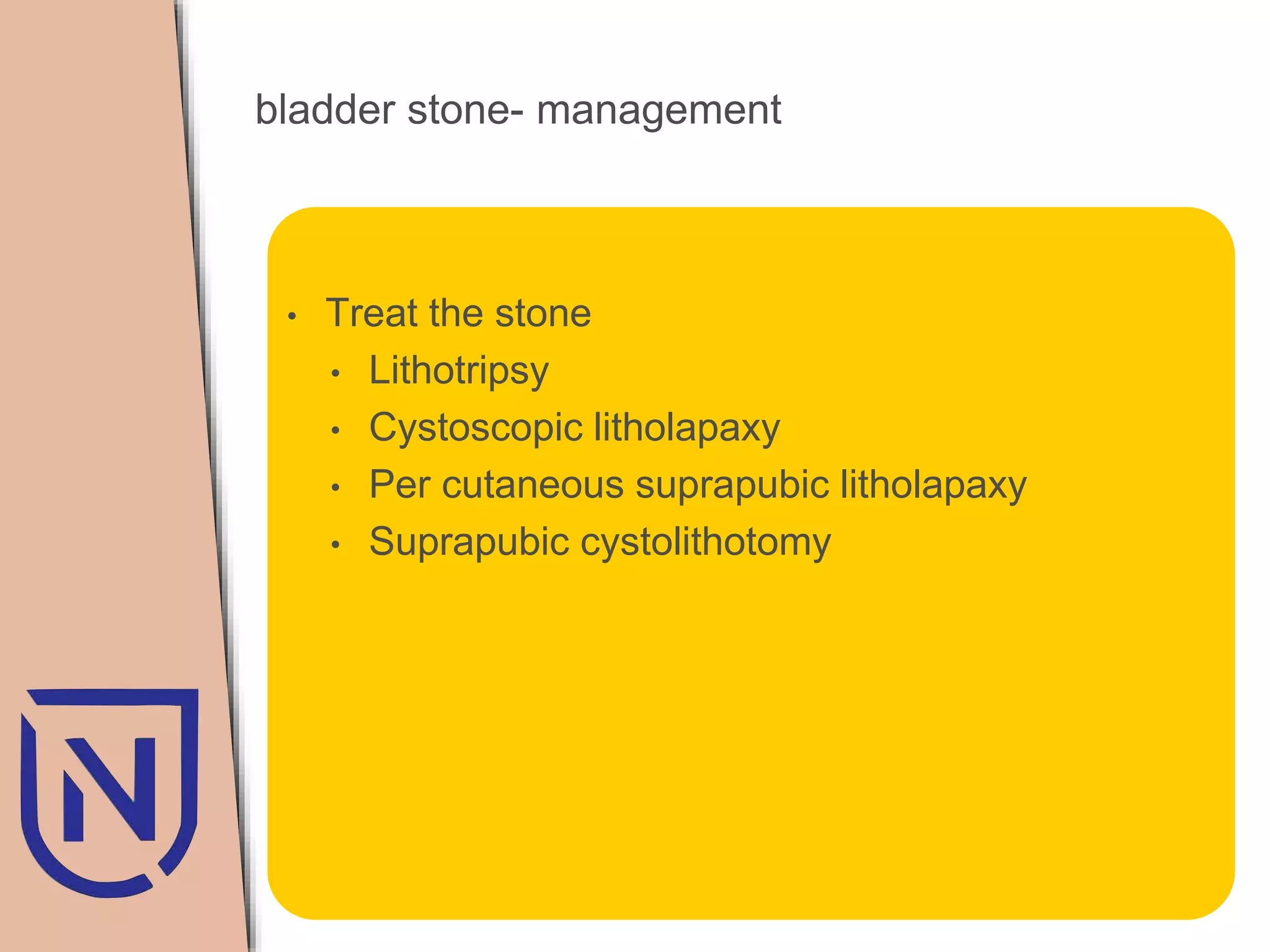 Baldder calculi neo | PPTX