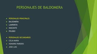 Baldomera | PPTX