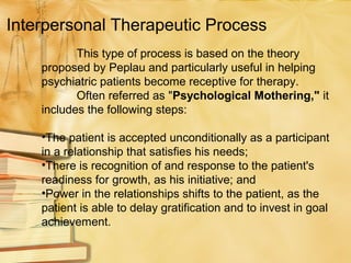 Interpersonal Relations Theory by Hildegard Peplau | PPT