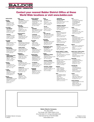 Baldor DC Motors | PDF