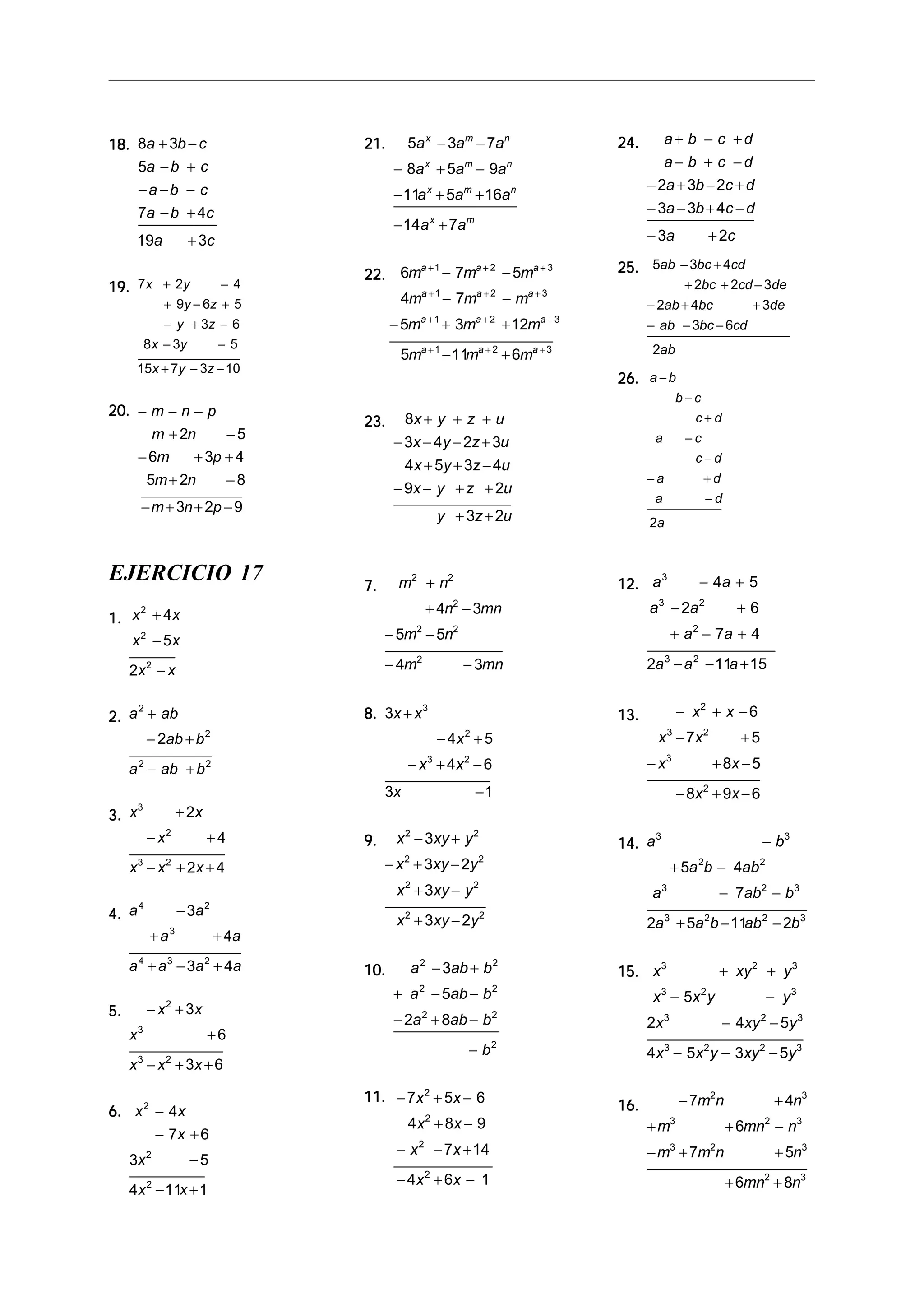 soluciones del algebra de baldor | PDF