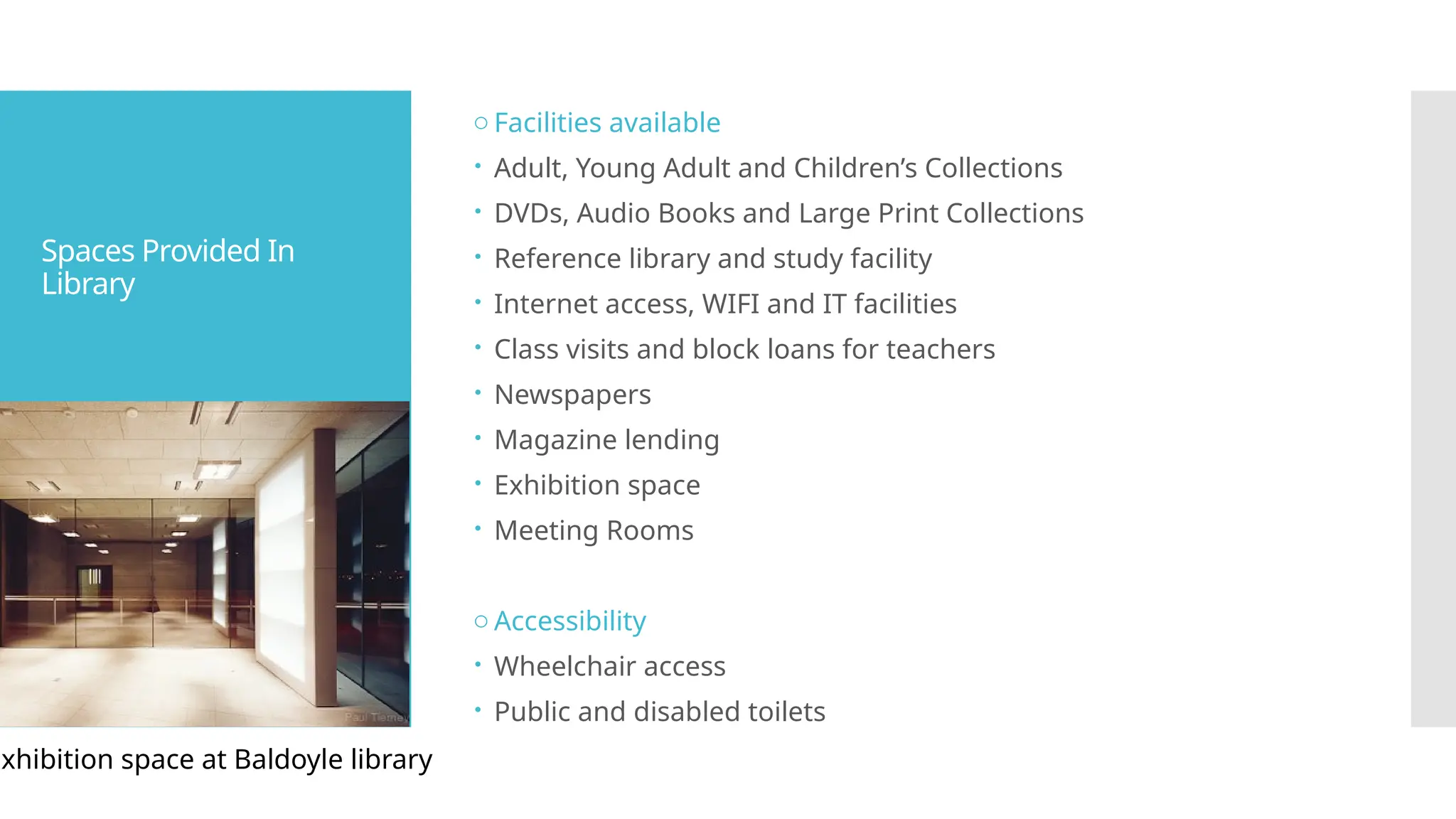 BALDOYLE LIBRARY conservation .pptx