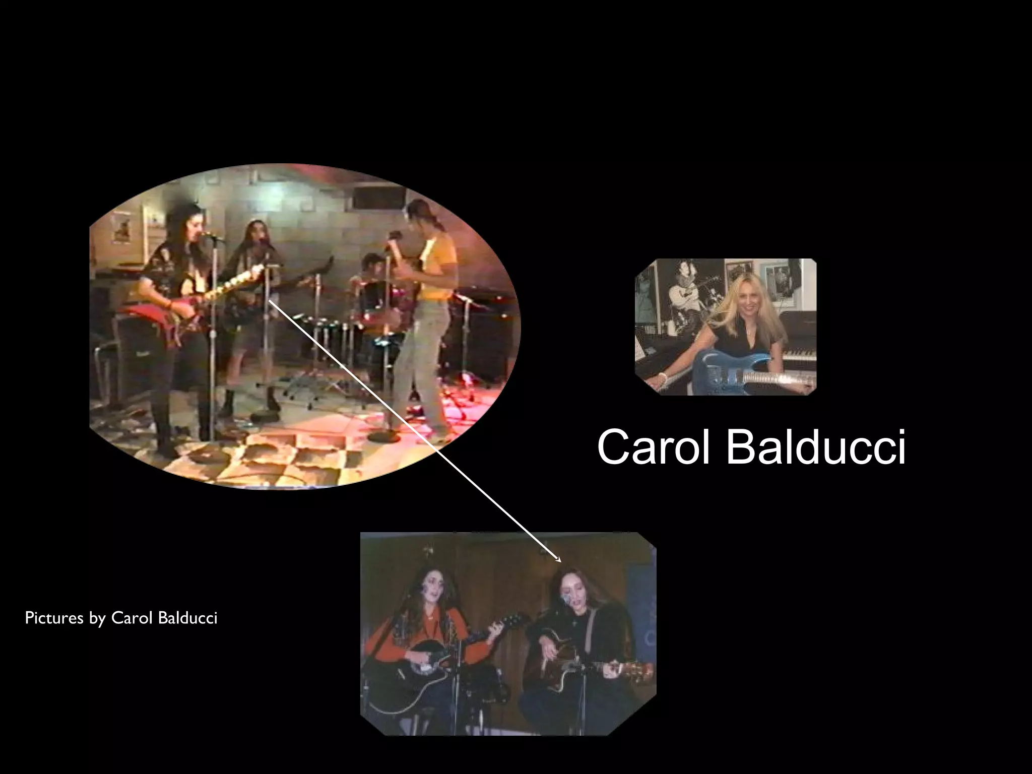 Balducci carol visual_resumestoryboard | PPT | Music | Entertainment