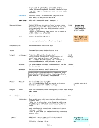Baldur's Gate Enhanced Edition Walkthrough Cleric/Ranger | PDF