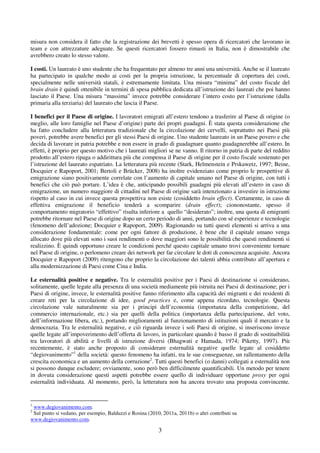 Brain Drain. Paolo Balduzzi per Italents | PDF | Brain and Nervous System Disorders | Diseases ...