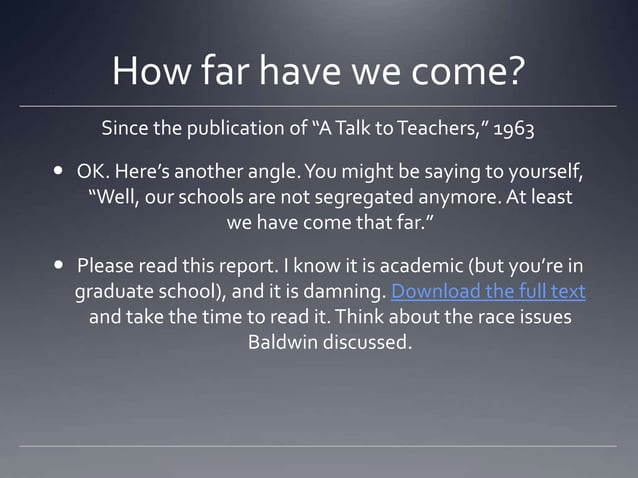 Baldwin revised fall_2012 | PPTX