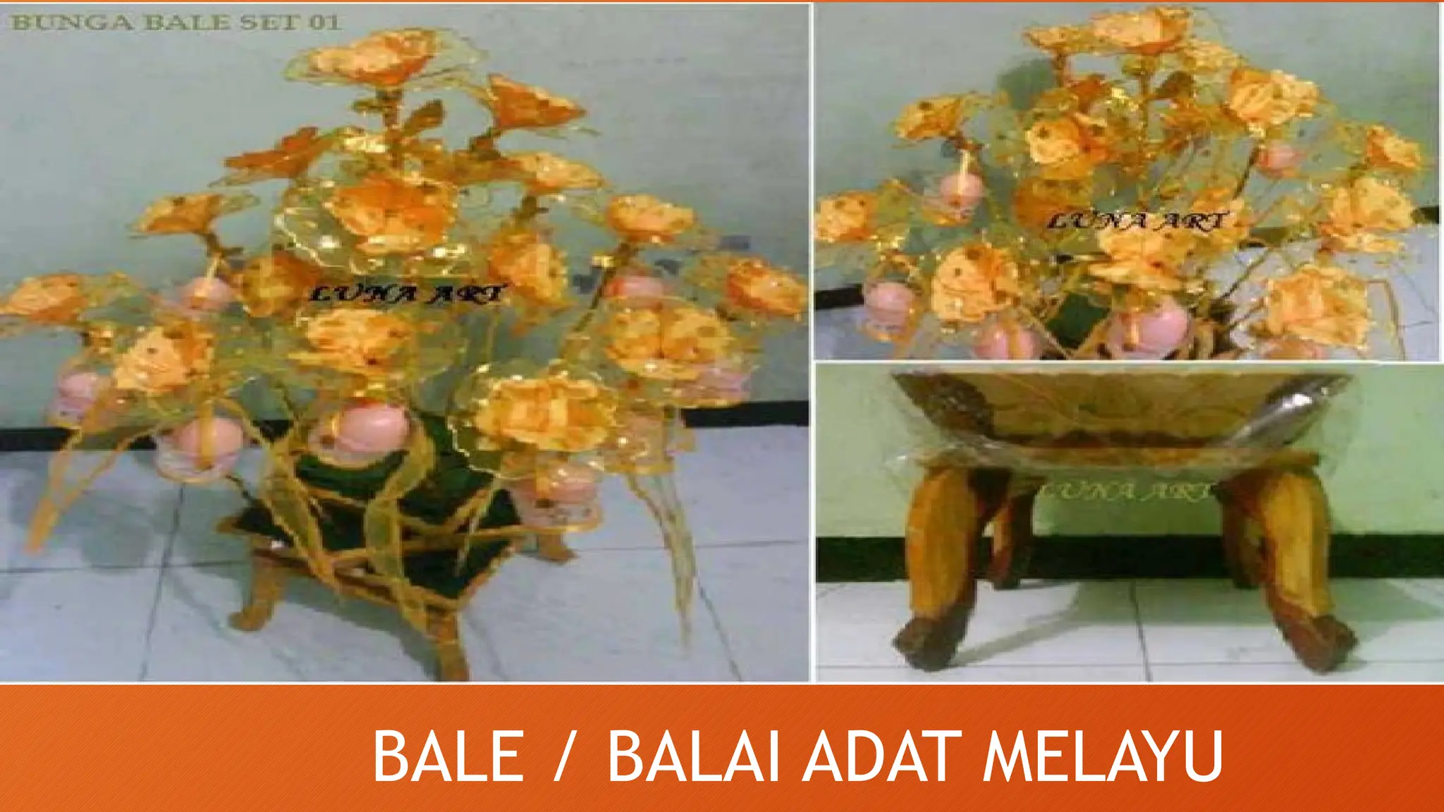 Bale (Balai). bale atau balai adalah salah satu bagian dari pernikahan ...