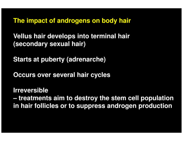 Hyperandrogenism PCOS and its causes and management mnaa | PPT