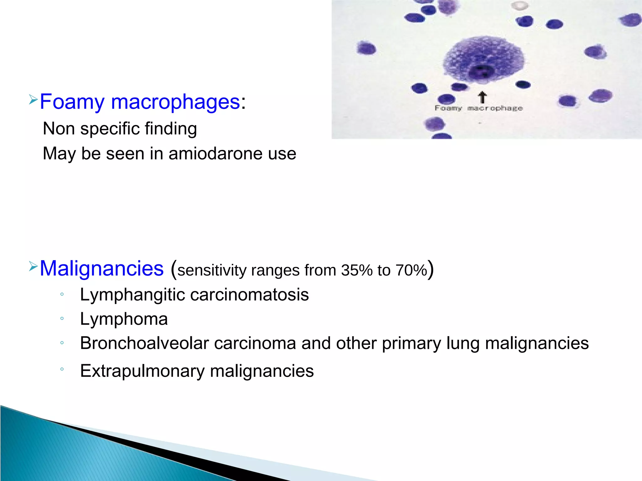 Bal fluid analysis | PPT | Lung and Respiratory Health | Diseases and ...