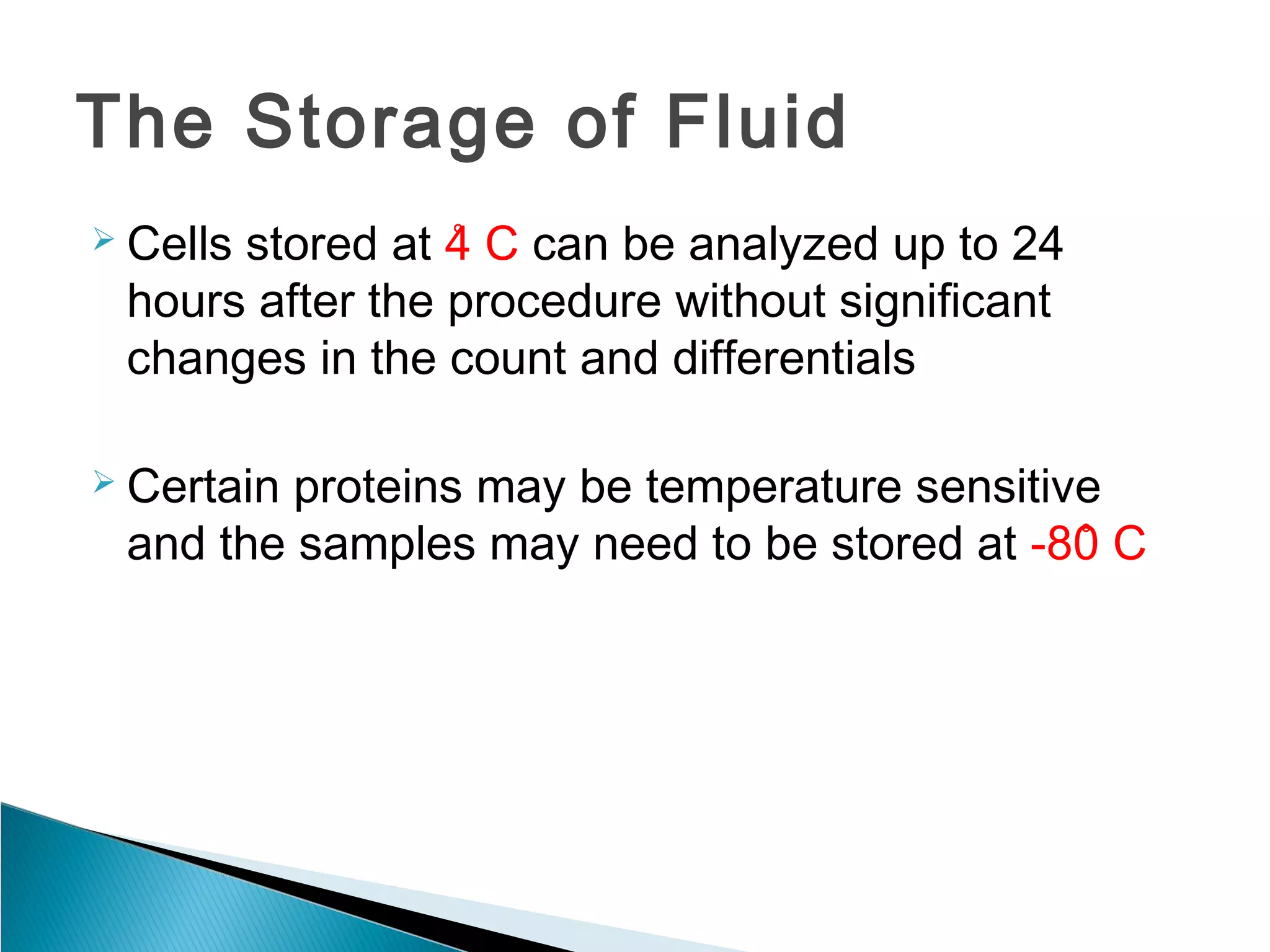 Bal fluid analysis | PPT