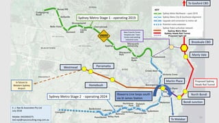 SYDNEY HEADS RAIL TUNNEL CROSSING: Balgowlah - Ted Nye | PPTX