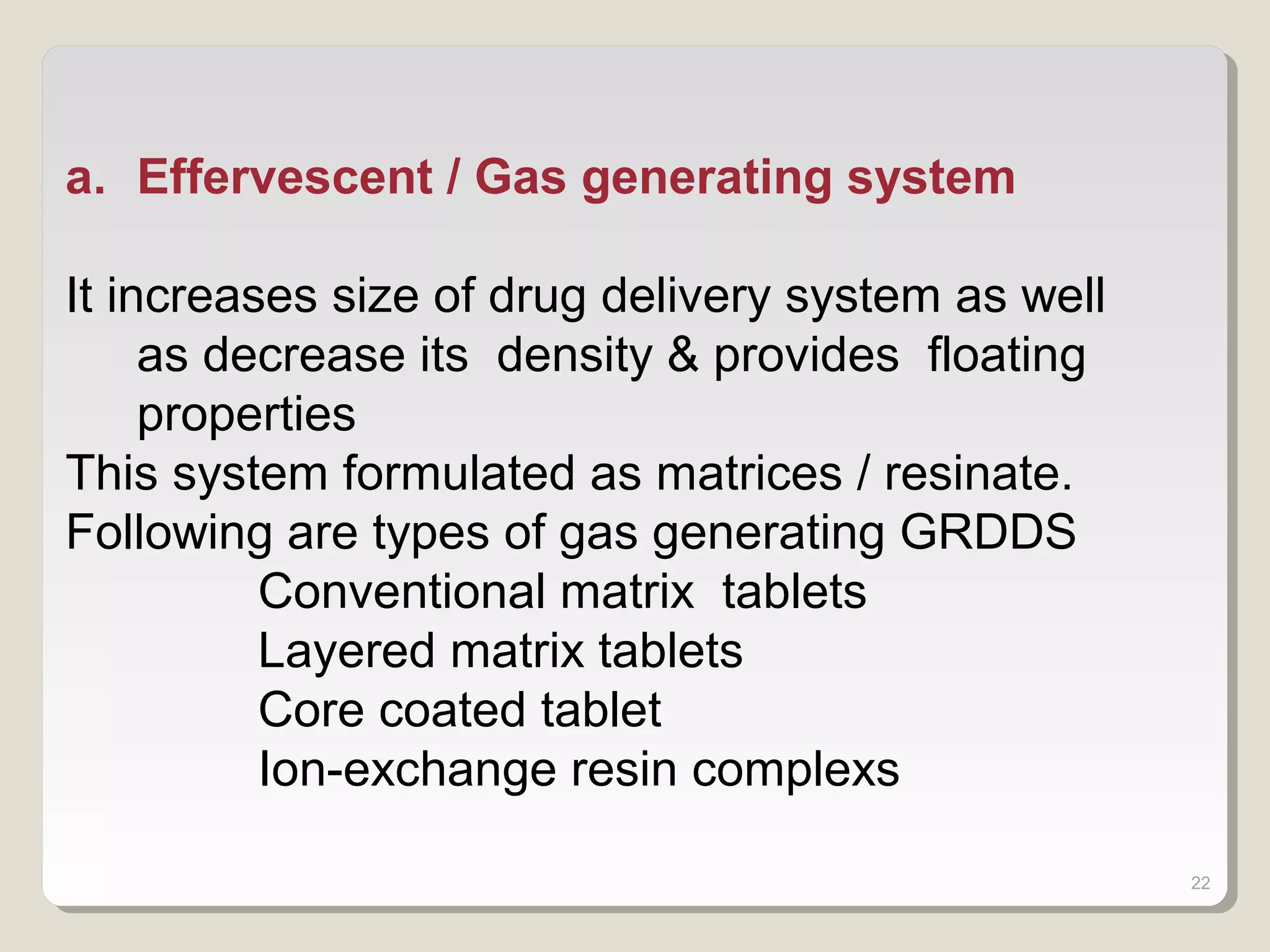 oral controlled drug delivery system | PPT