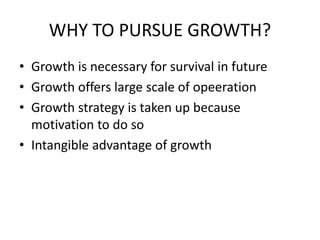 STABILITY AND GROWTH OF STRATEGY | PPTX