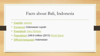 Bali, indonesia | PPTX