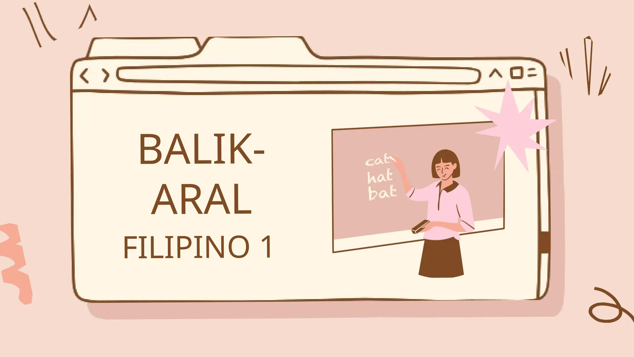 BALIK ARAL FILIPINO 1BALIK ARAL FILIPINO | PPTX