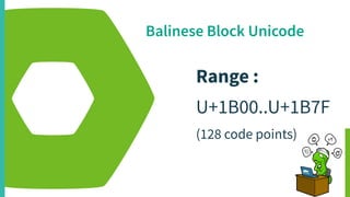 Aksara hanacaraka (Balinese Scripts) at openSUSE | PPT