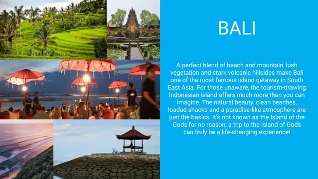 Bali ppt | PPTX | Asia Travel | Travel Locations