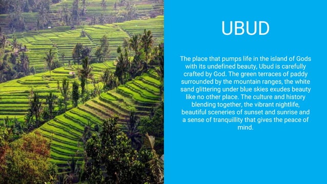 Bali ppt | PPTX | Asia Travel | Travel Locations