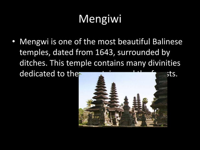 Bali presentation | PPTX