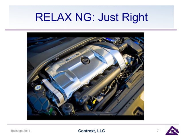 RELAX NG and DITA: An Almost Perfect Match | PPT