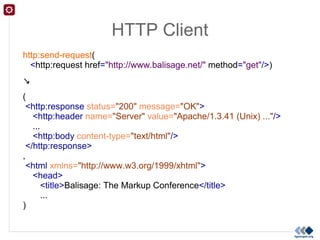 Balisage - EXPath - A practical introduction | PDF | Web Design and HTML | Internet