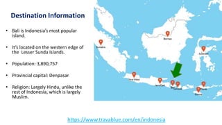 Bali Travel Information | PPTX