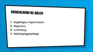 Balita ppt | PPTX