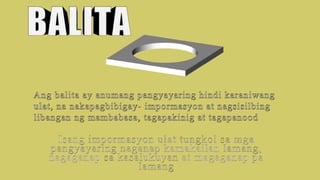 BAlita grade 8 powerpoint presentation.pptx