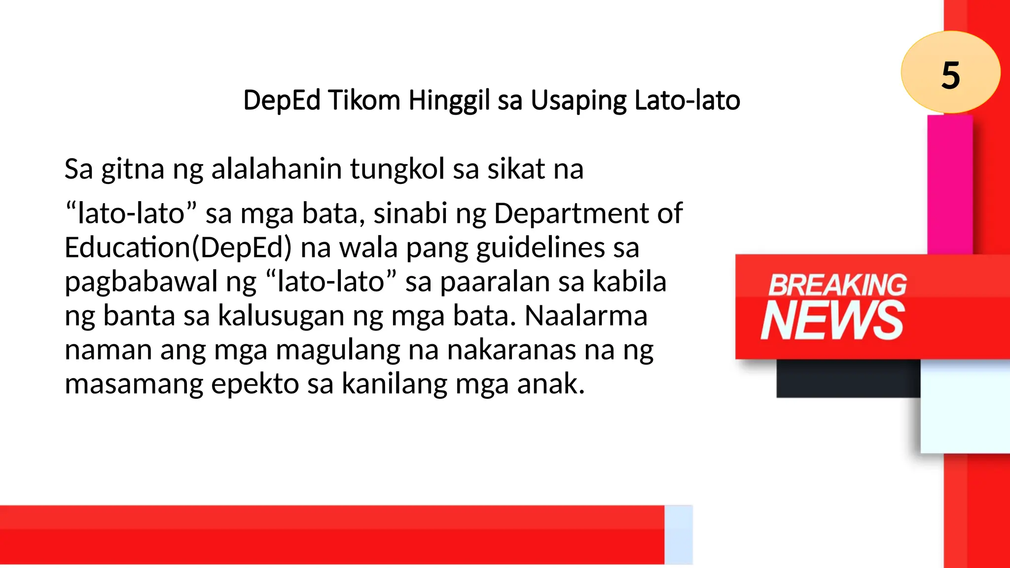 BALITAAN- GRADE 2 presentation current evets in the philippines | PPT