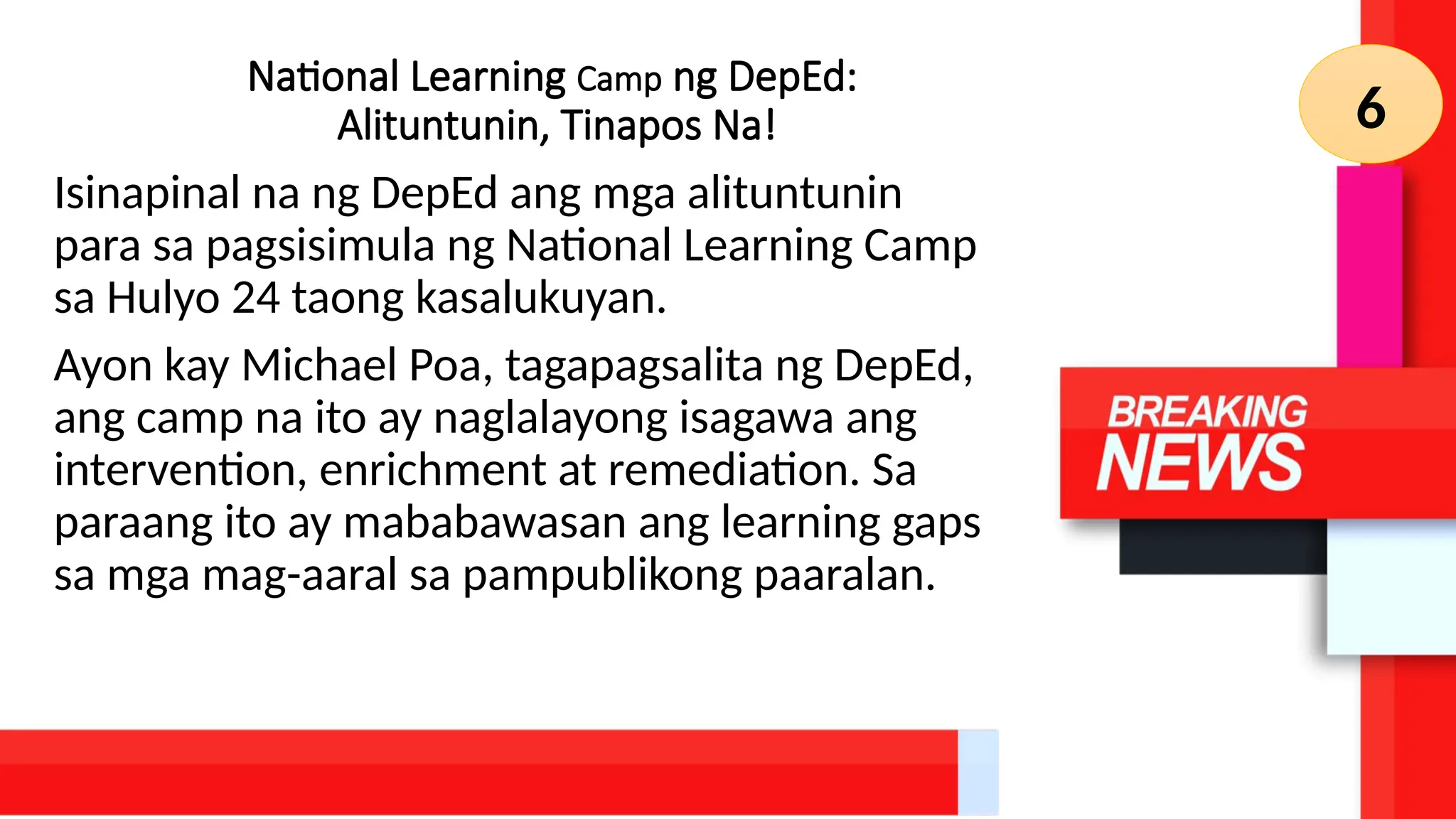 BALITAAN- GRADE 2 presentation current evets in the philippines | PPT
