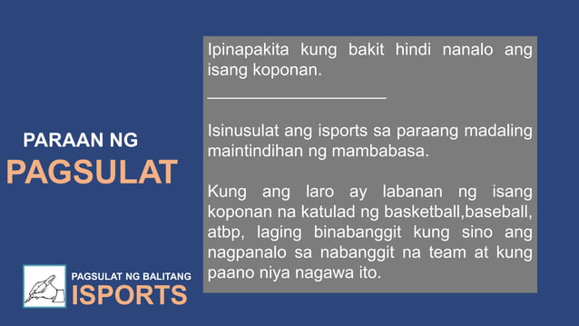 Balitang isports august25 | PPTX