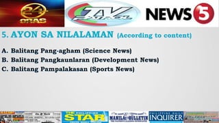 Balita ppt | PPTX