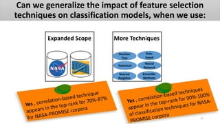 A Large-Scale Study of the Impact of Feature Selection Techniques on ...