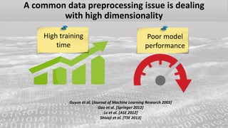 A Large-Scale Study of the Impact of Feature Selection Techniques on Defect Classification ...
