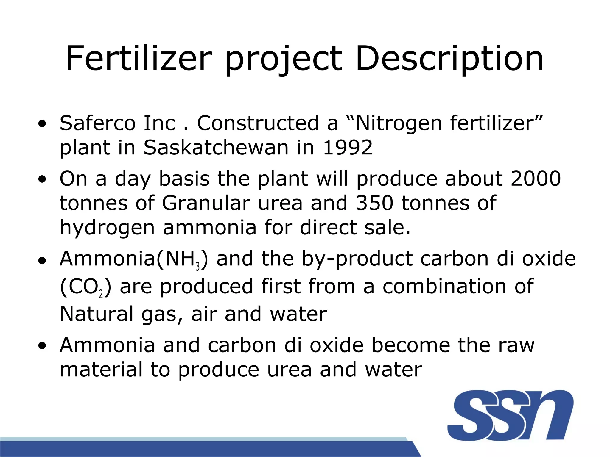 EIA Case study on Fertilizer industry | PPT