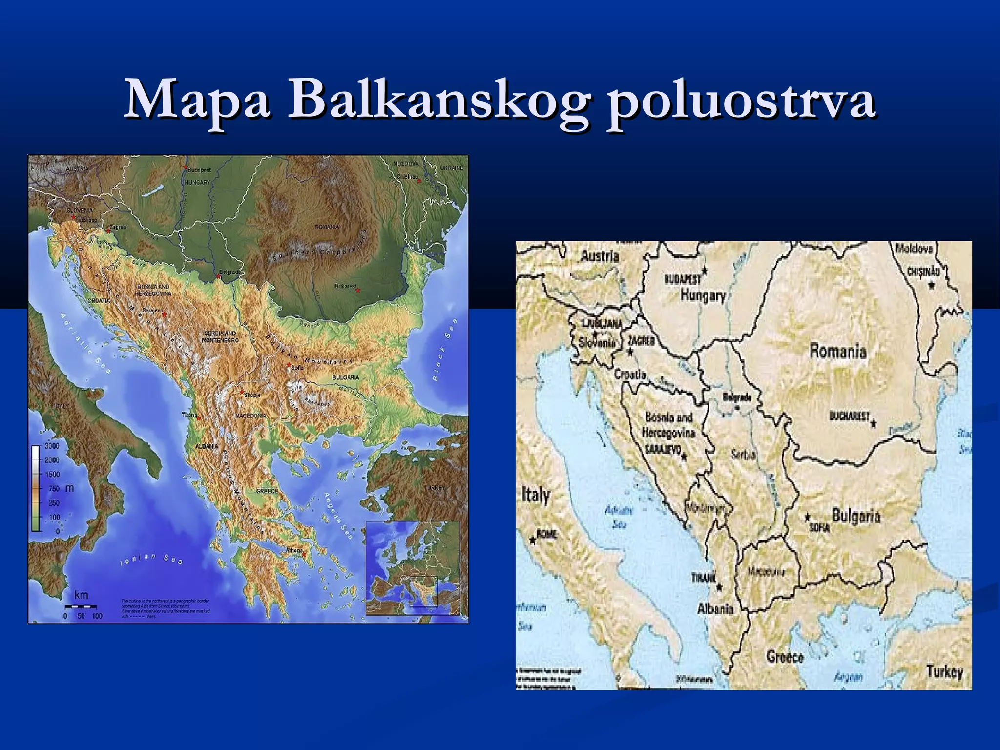 Balkansko poluostrvo - Saša Stojanović | PPT