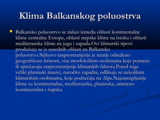 Balkansko poluostrvo - Saša Stojanović | PPT