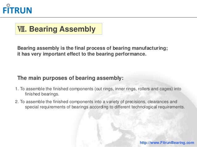 Ball bearing manufacturing process