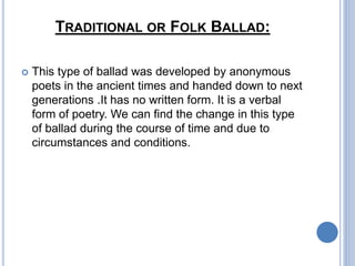 Ballad | PPTX