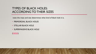 BLACK HOLE | PDF | Physics | Science