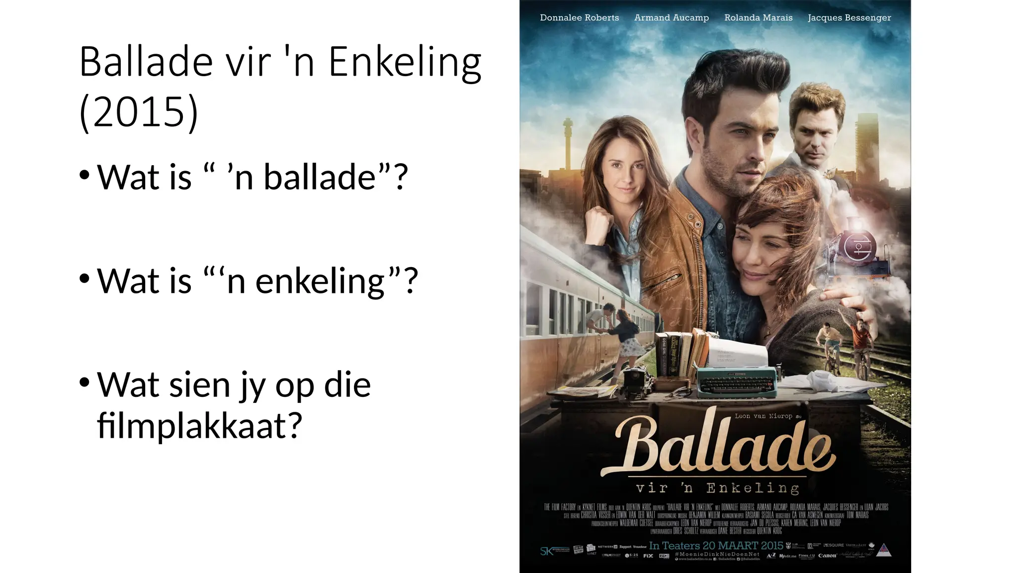 Ballade vir 'n enkeling inleiding 2025.pptx