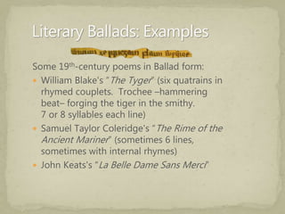 The Ballad | PPT