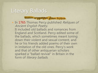 Ballad Poem Examples